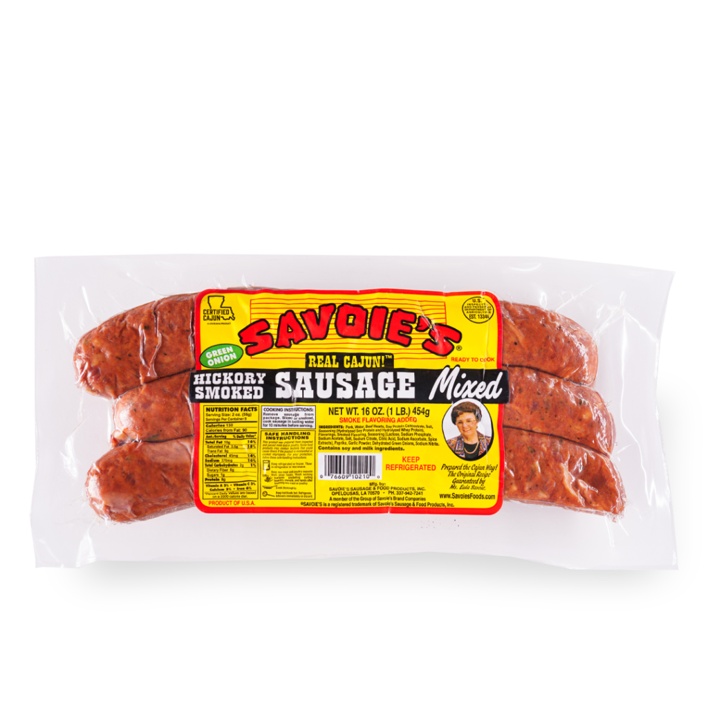 Baked Beans & Savoie's® Sausage | Savoie's Foods