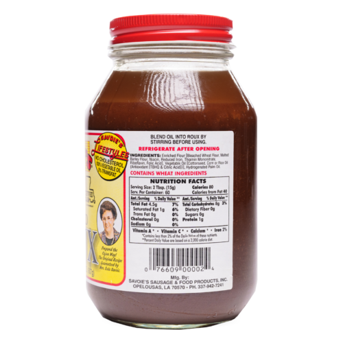 Dark Roux - 32 oz | Savoie's Foods