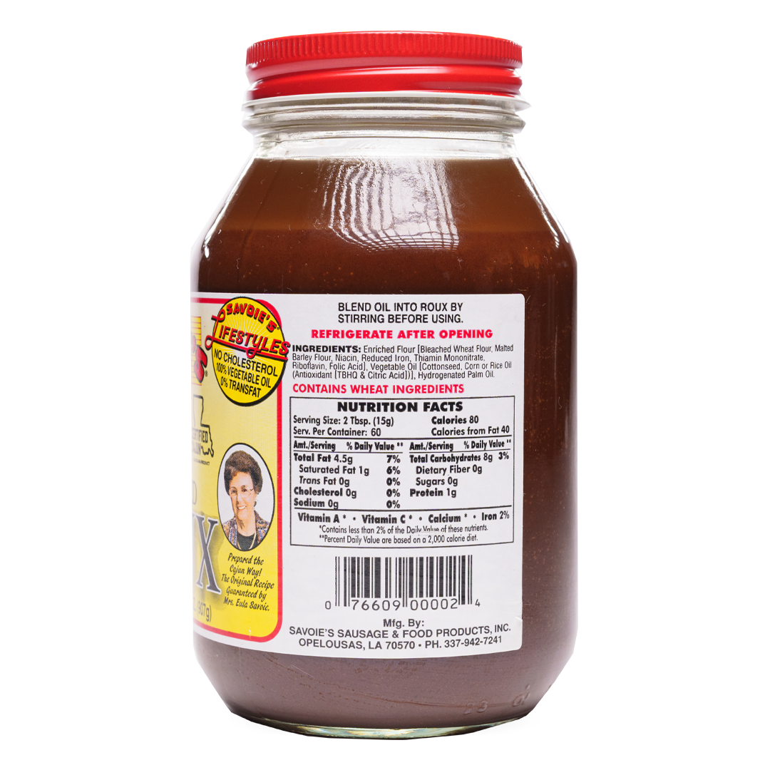 Dark Roux - 32 oz | Savoie's Foods
